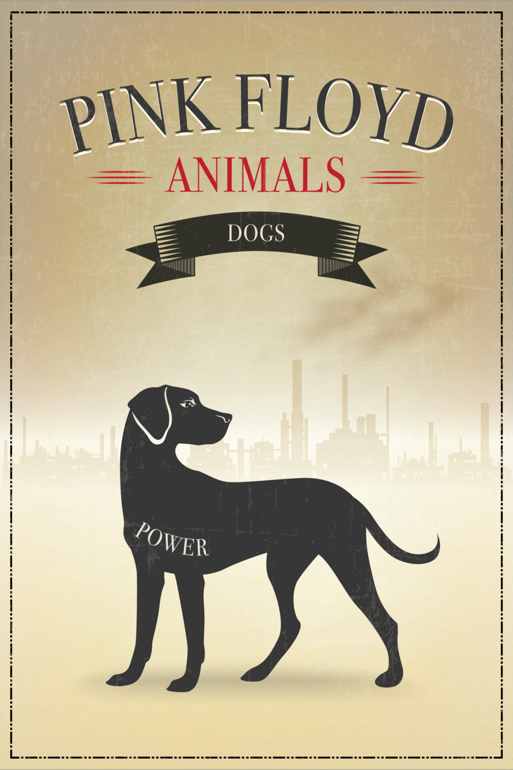 Pink Floyd Three (3) Poster Print Set Inspired by the album, "Animals: – STUDIO MAXE