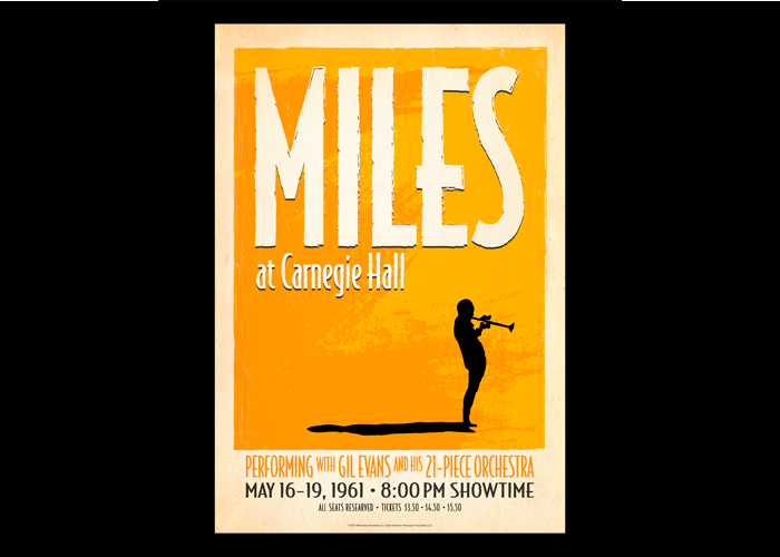 Miles Davis Concert Print 1963: A Piece of Jazz History – STUDIO MAXE