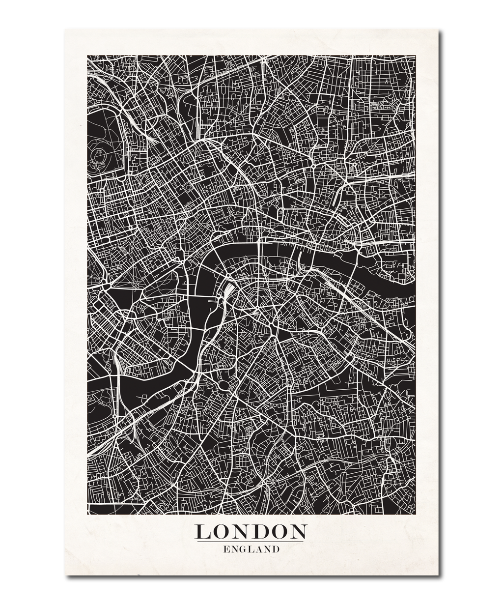 London Map Design – STUDIO MAXE